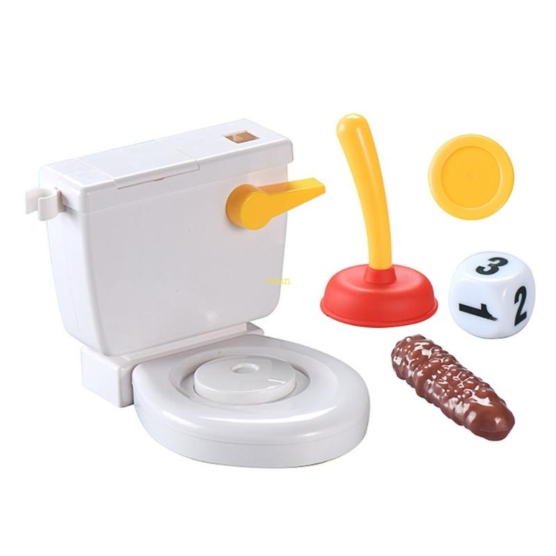 youn Toilet Trick Toy Halloween Joke Poop Stool Toy for Kids Prank Dark ...