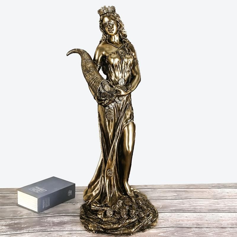 AN.MART 1 Piece Of Goddess Of Luck Jewelry Resin Goddess Of Wealth ...