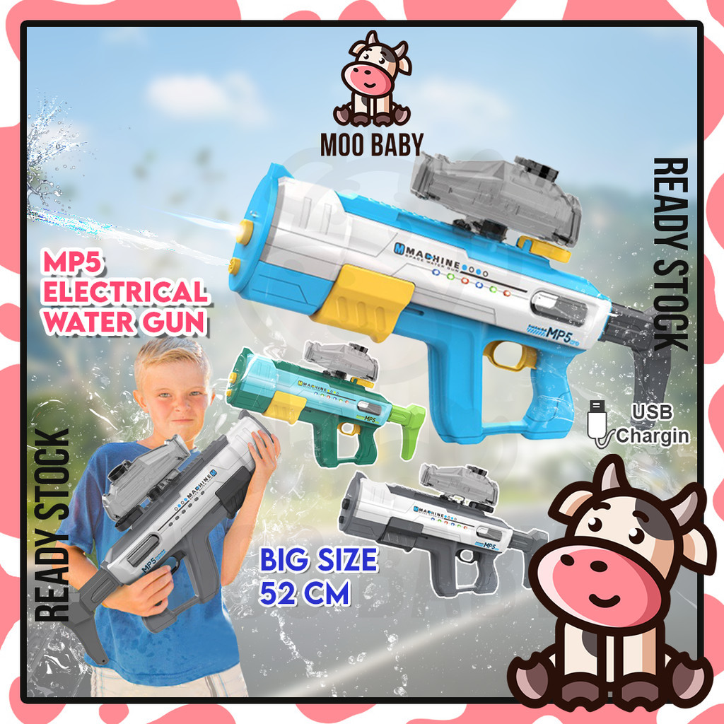 🐮Moo Baby Big Water Gun Toys Songkran Adult Water Guns Gun Toys for ...