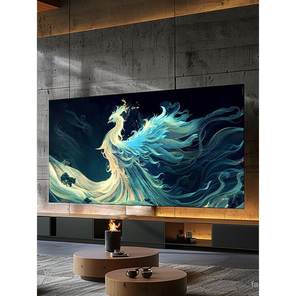 Kertas Dinding Ultra Nipis Thunderbird 85-Inci Lancar Badan Bersepadu ...