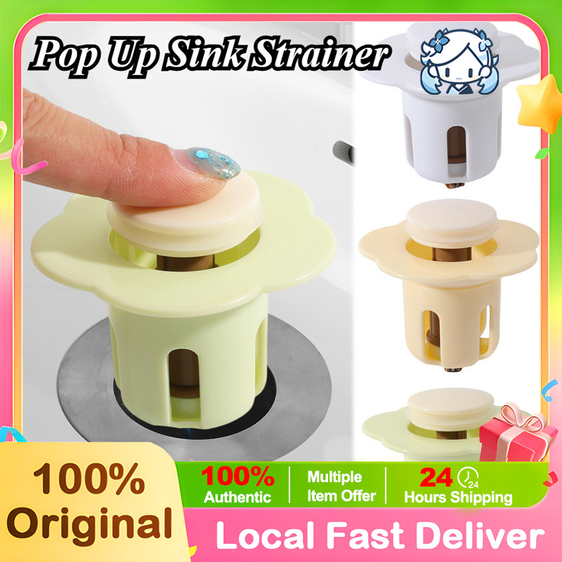 Universal Basin Stainless Steel Waste Brass Core Pop Up Mechanism ...