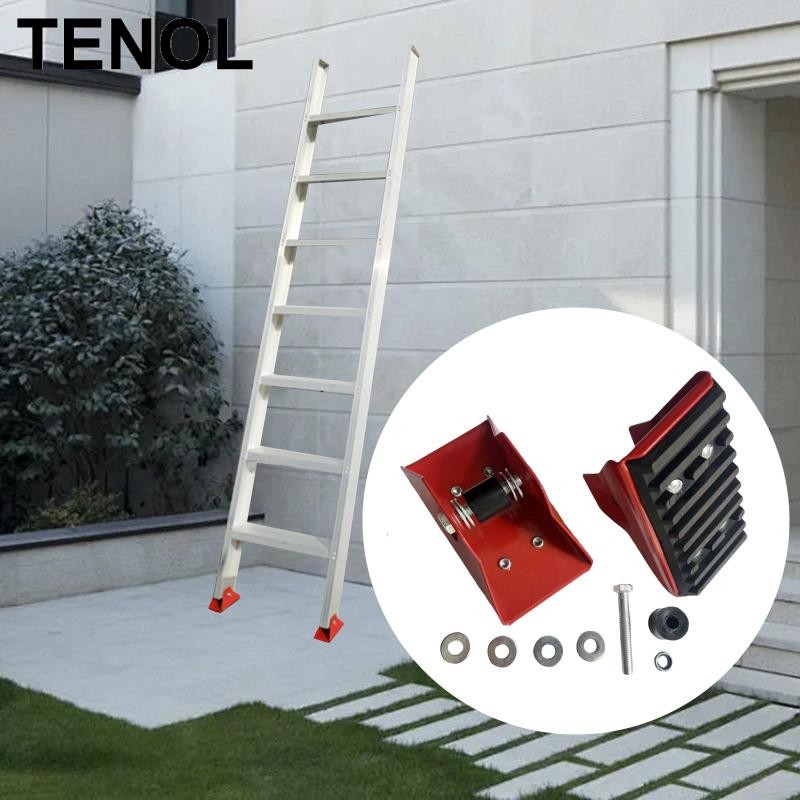 [KesotoafMY] 2 Pack Ladder Shoe Replacement Kit for Extension Ladders ...