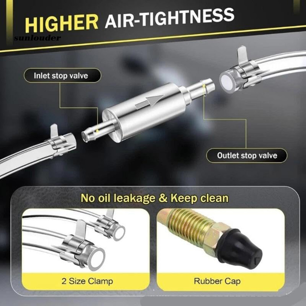 SL Reliable Brake System Maintenance Kit One-way Brake Bleed Valve ...