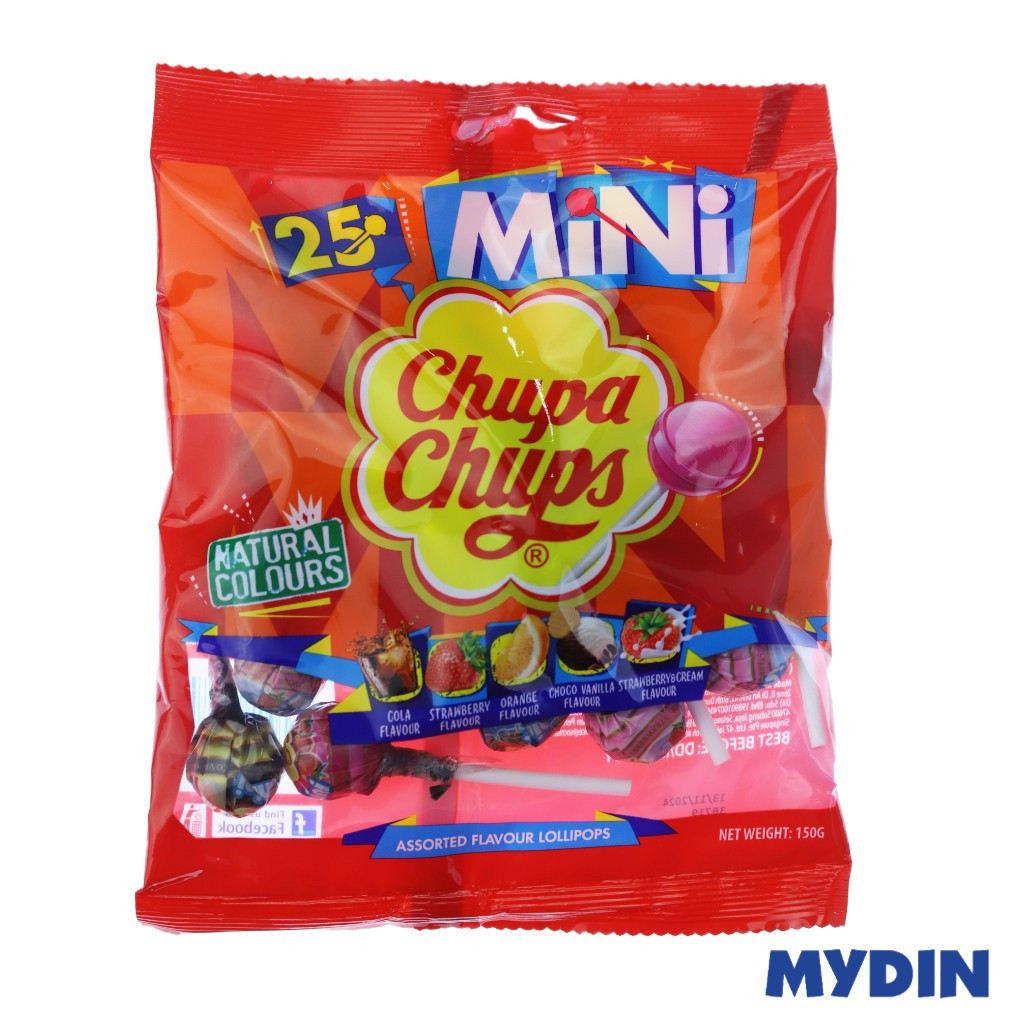 Chupa Chups Mini Lollipops Assorted (25's) | Shopee Malaysia