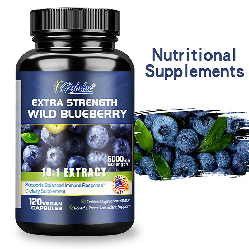 Pslalae Blueberry Concentrated Antioxidant Supplement, Blueberry ...