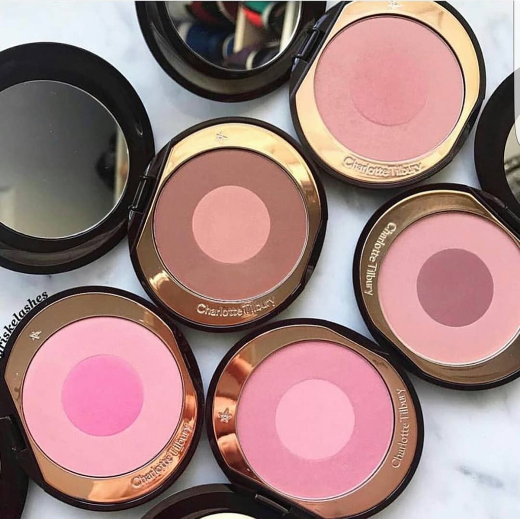 Charlotte Tilbury CT Dual Color Sugar Heart Blush the climax | Shopee ...