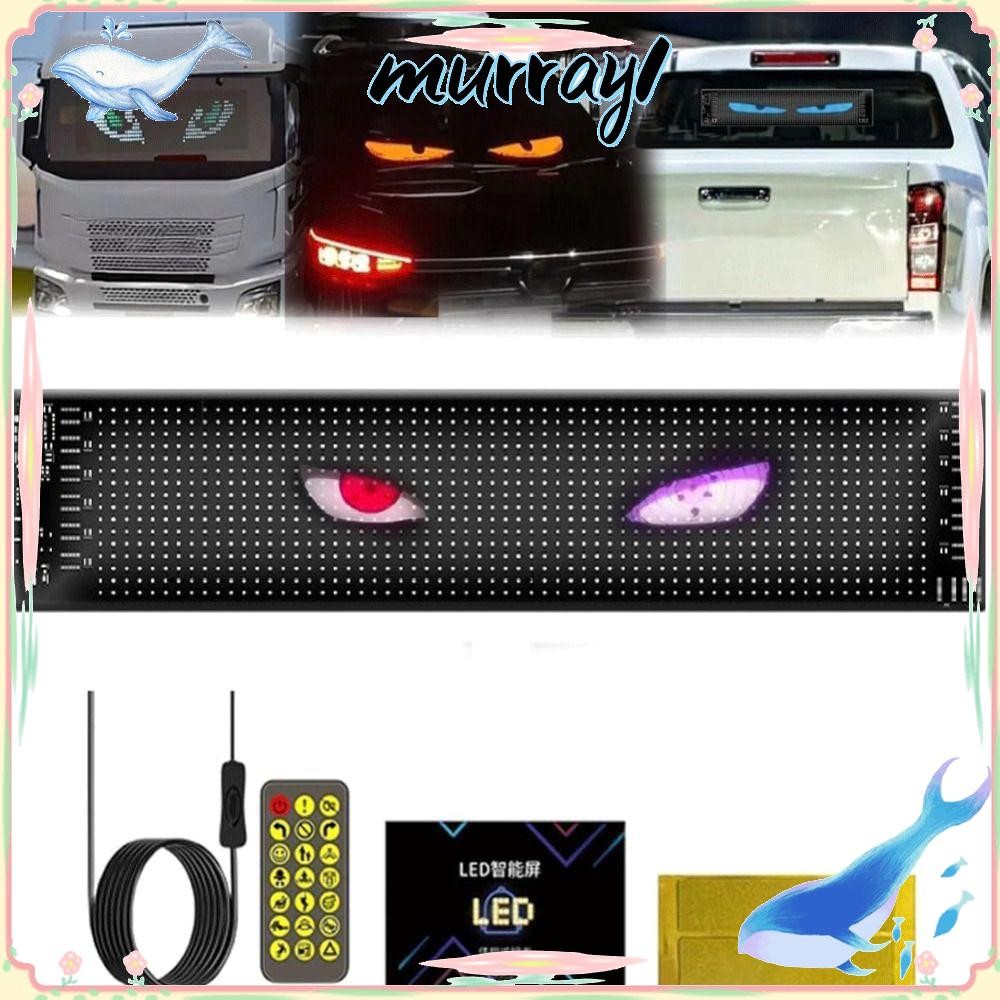 MURRAY1 Car LED Display, Programmable Flex Flexible Devil Eyes Light ...