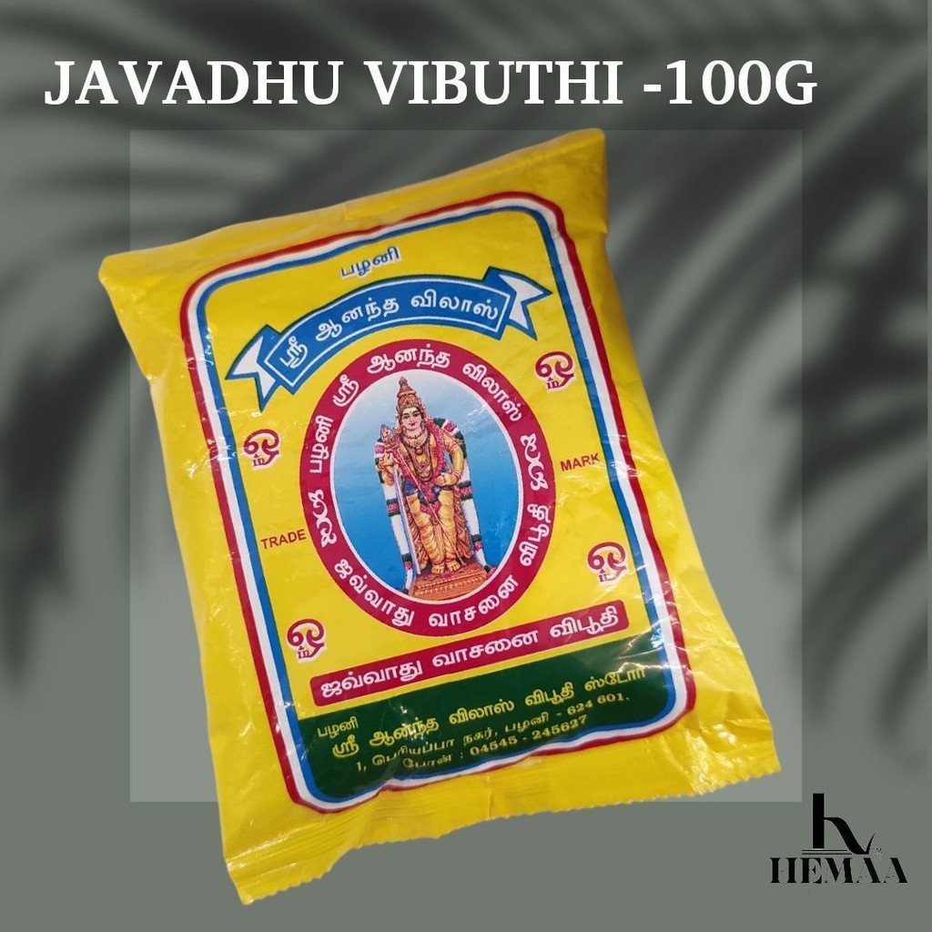 Javadhu Vibuthi - 100g | Viboothi Powder | Shopee Malaysia