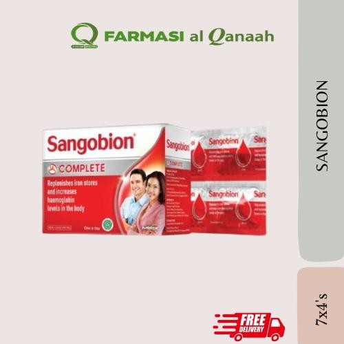 SANGOBION COMPLETE IRON SUPPLEMENT 7 STRIP X 4'S | Shopee Malaysia