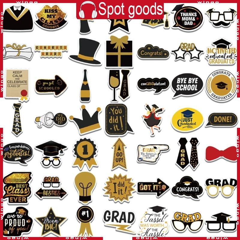 WIN Graduation Stickers Graduation Labels Stickers Skateboard Stickers ...