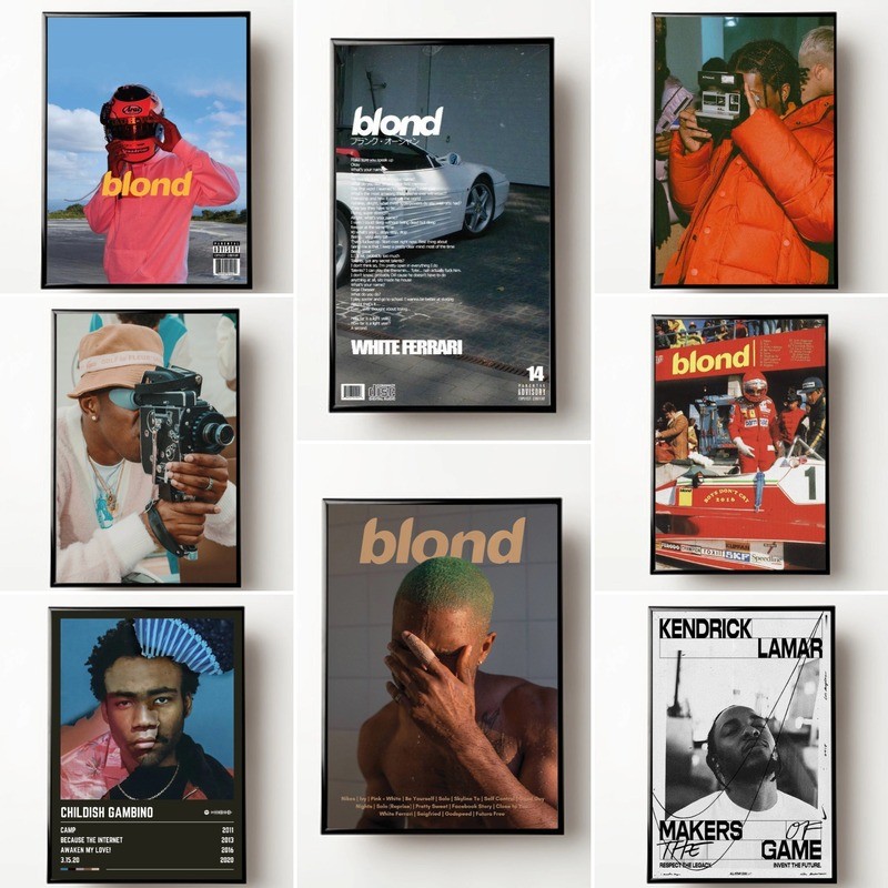 Frank Ocean Poster, Blond Poster, Blond Album, Blond, Frank Ocean ...