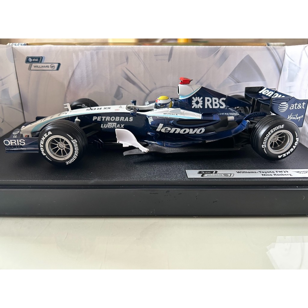 [Ready Stock] Hot Wheels 1/18 F1 Williams Fleet FW29 Roseberg [Model ...