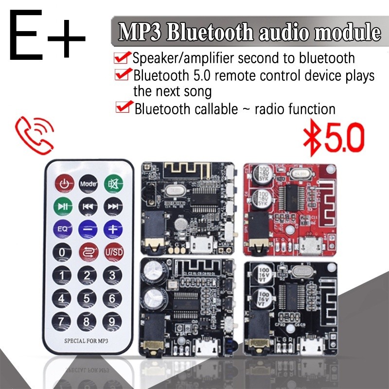 Bluetooth Audio Receiver board Bluetooth 5.0 mp3 lossless decoder board ...