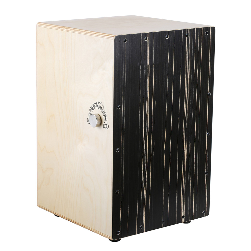 Cajon Box Drum Birch Wood Percussion Box Internal Snare Strings with ...