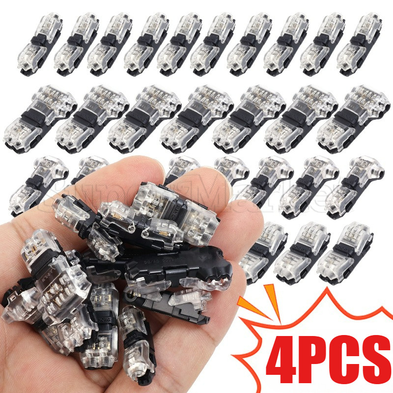 2Pin Led Car Audio Universal Compact Wire Connector - Quick Splice ...