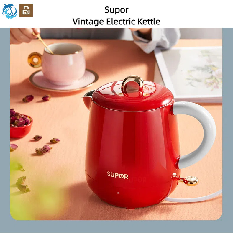 Xiaomi Youpin Supor Retro Electric Kettle Household Mini Kettle Small ...
