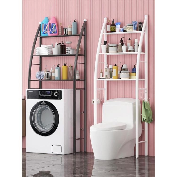 Multifunction Bathroom Toilet Rack Metal Free Standing Over The Toilet ...