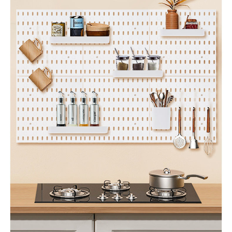 Hole Board Rack Display Rack Storage Rack Hanging Board Hook Kitchen ...