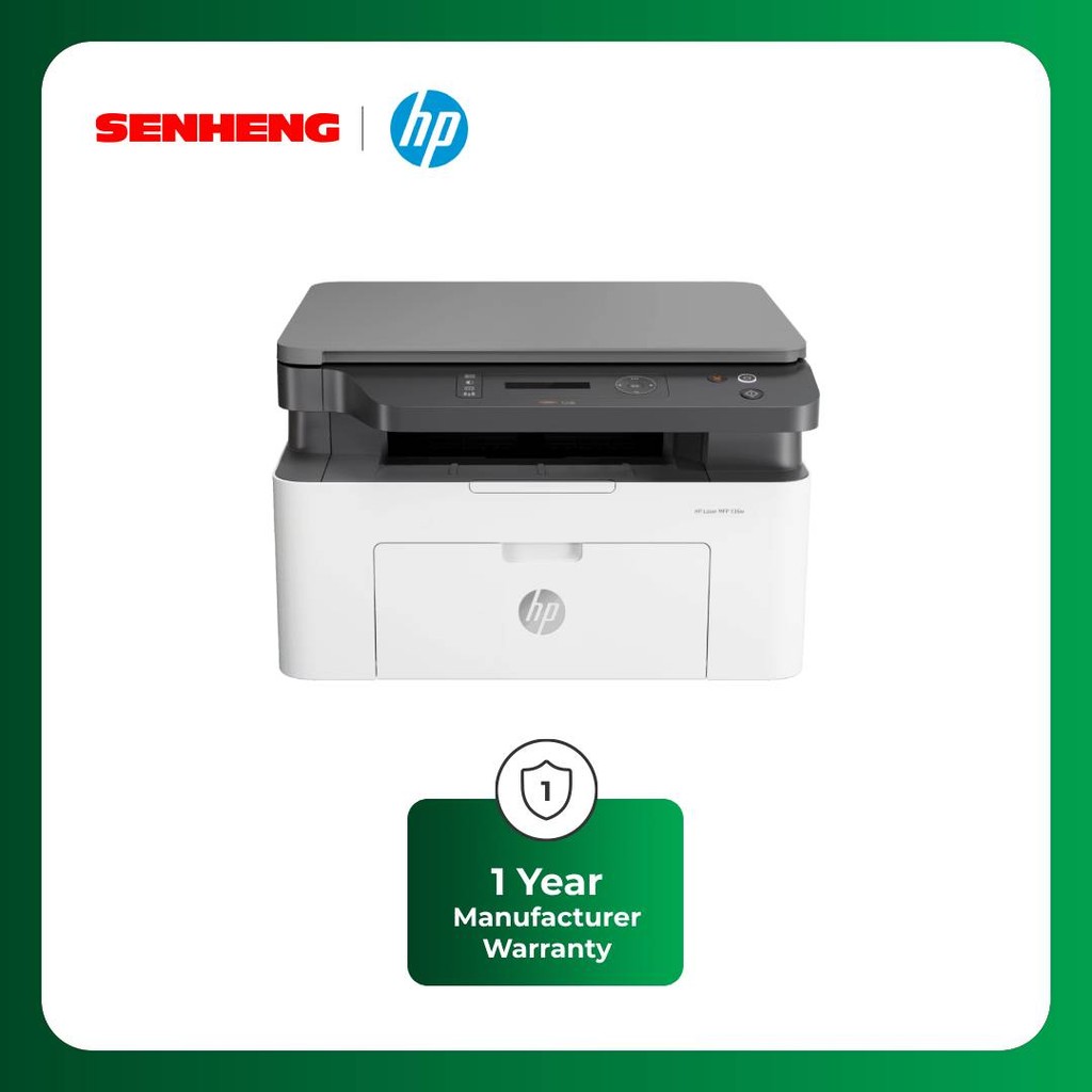 HP Laser MFP 136w 4ZB86A Printer Pencetak | Shopee Malaysia