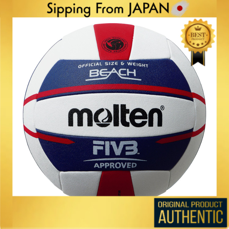 Molten Beach Volleyball V5B5000 White × Blue × Red【From Japan】 | Shopee ...