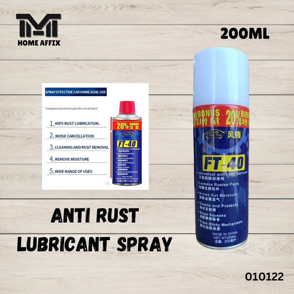 SD-40 Multi Use Product Anti Rust Multi Purpose Lubricant Spray 200ml ...
