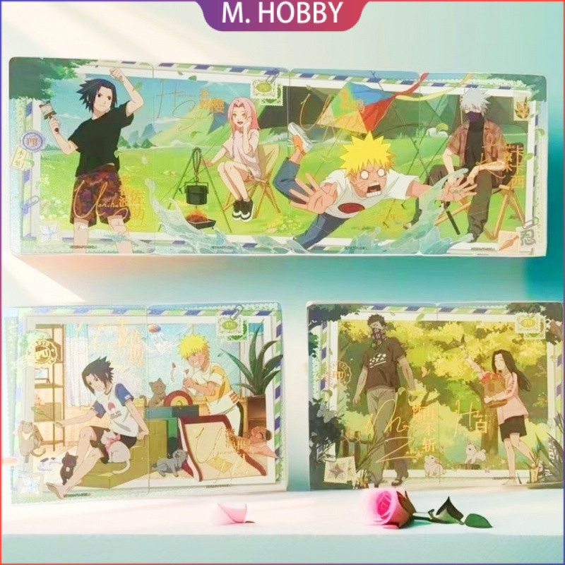 Kayou Genuine Naruto Card Chapter 6 Six Full Set PU Naruto Sasuke Card PR Card | Shopee Malaysia