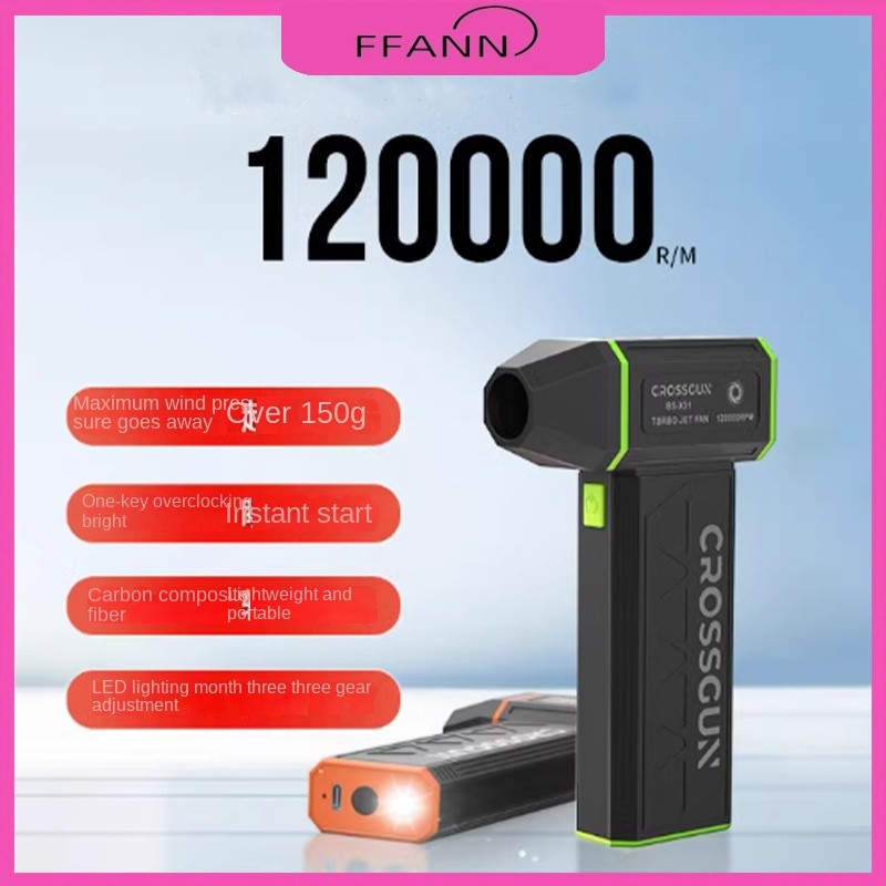 FFANN X31 120000 RPM high-speed turbo portable mini fan | Shopee Malaysia