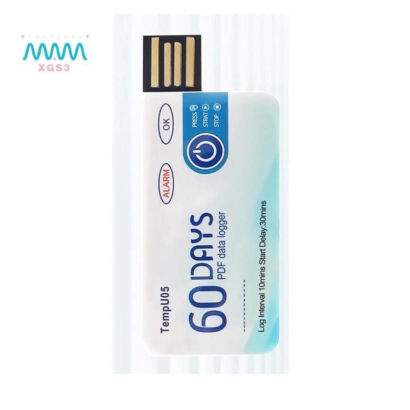 Temperature Analyzer TempU05 Temperature Data Logger 60 Days Disposable ...