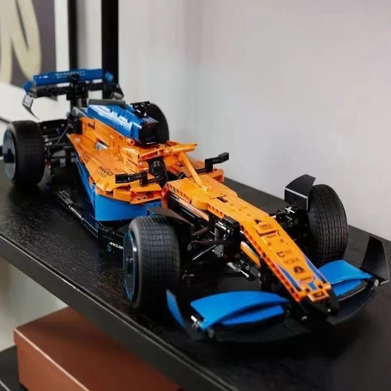 1: 8 65cm Building Blocks Racing Car McKay Wheel F1 Technology Assembly ...