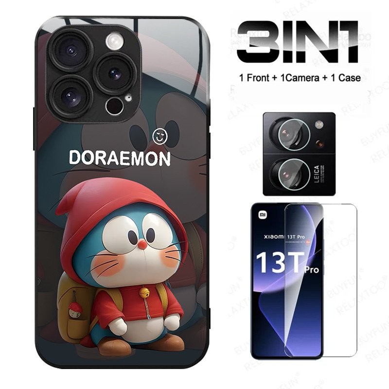 Cute Doraemon Phone Case On For iPhone 16 15 14 13 12 11 Xs Pro Max ...