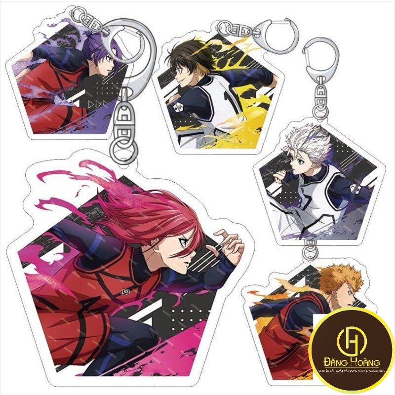 Anime Manga Blue Lock Anime Bachira Meguru Nagi Seishiro Pentagon ...