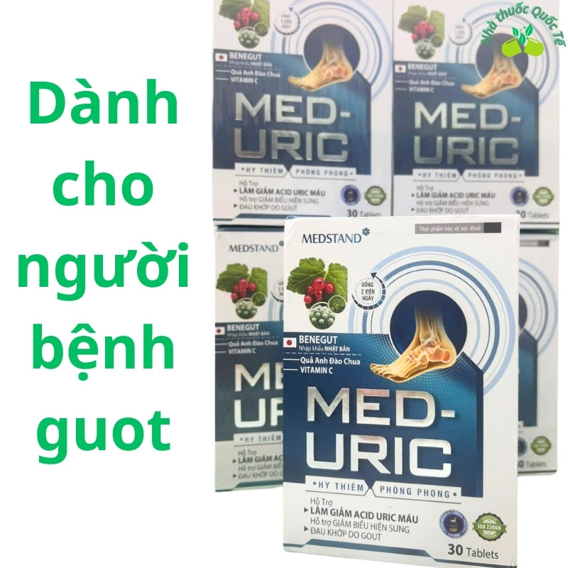 Med uric Medstand, Supports reducing blood uric acid, reducing symptoms ...
