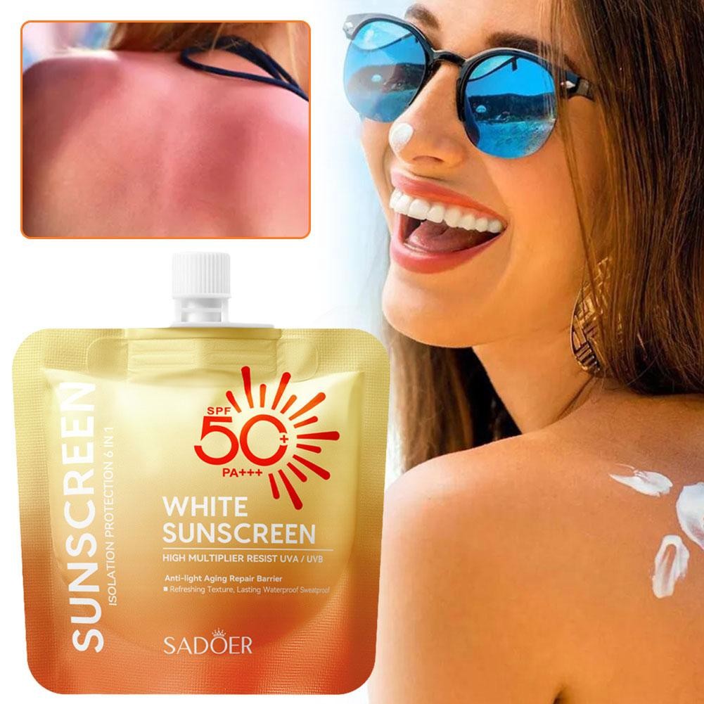 High Power Sunscreen Spf50 Pa+++ Uv Isolating Non Greasy 30g Sunscreen ...
