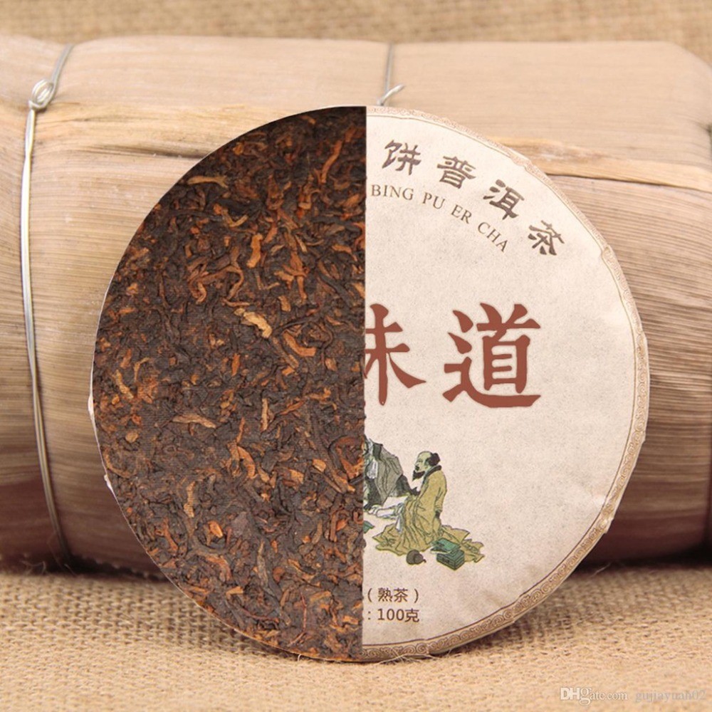 Ripe Tea Natural Pu-erh Tea Old Ban Zhang Shu Cha China 100g Yunnan Black Tea | Shopee Malaysia
