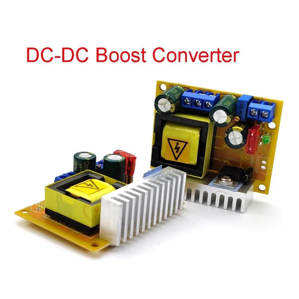 8-32V To 45-390V DC-DC Boost Converter Step Up Power Supply Module High Voltage ZVS Capacitor ...