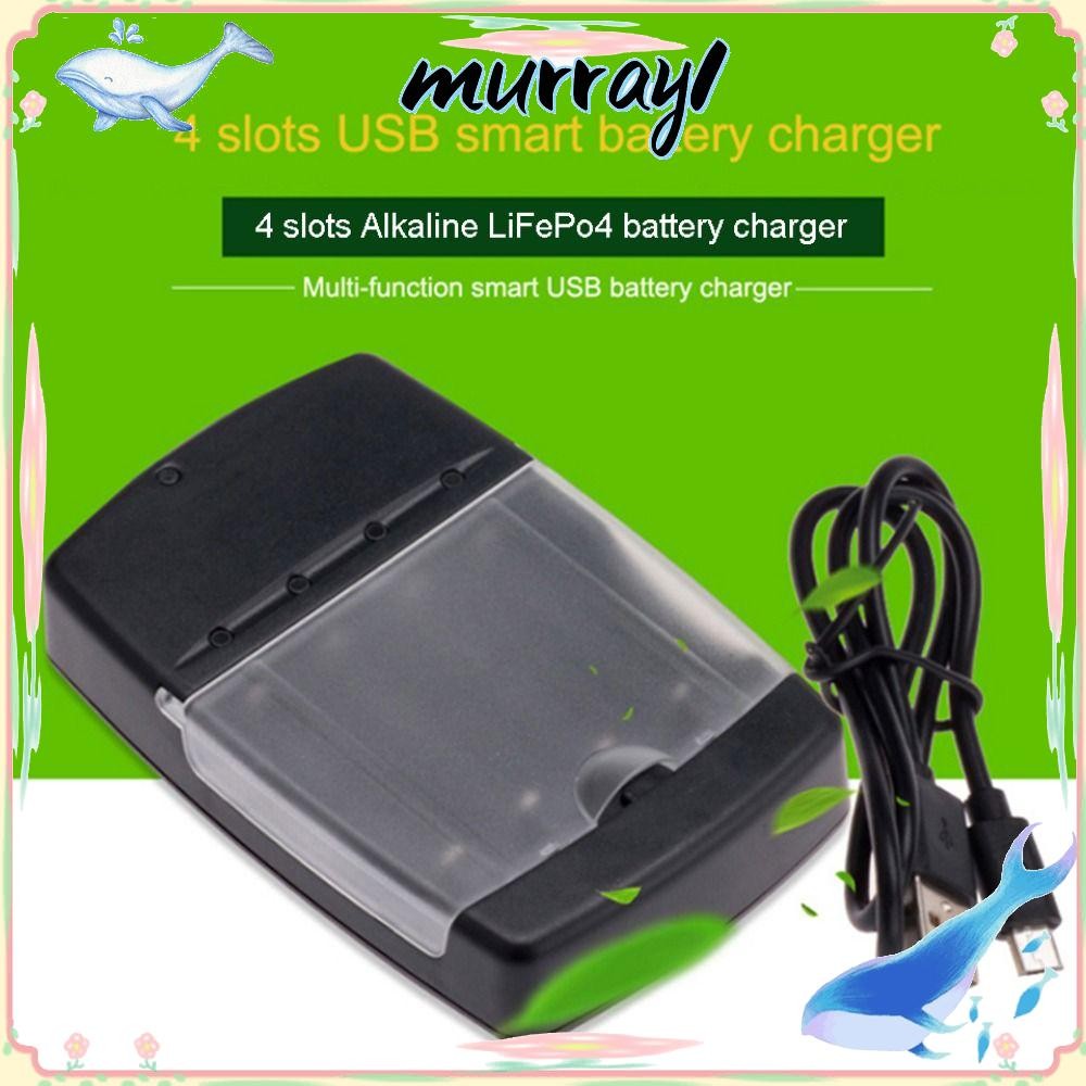 MURRAY1 Intelligent Battery Charger Universal Rechargeable LED ...