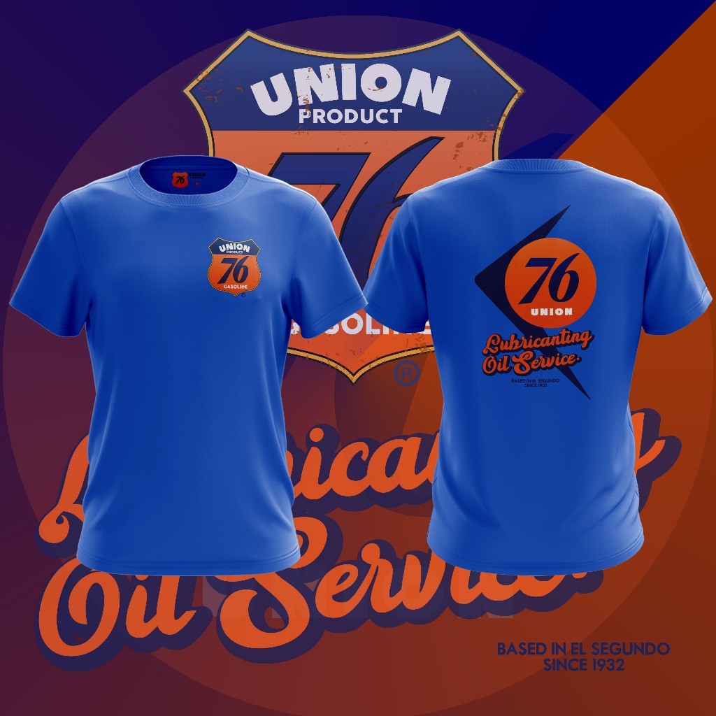 76 Union Vintage Product Motorsport T-shirt Tshirt Microfiber Jersey ...
