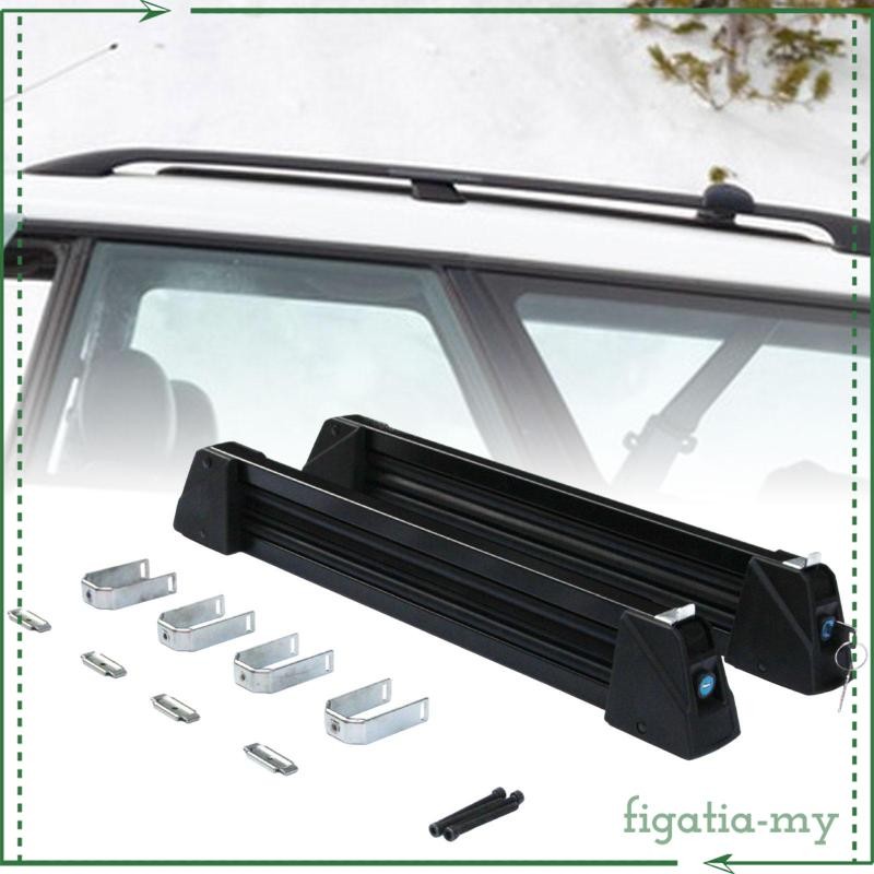 [FigatiaMY] Ski Rack for Roof Rack Ski Snowboard Rack for 4 Pairs of ...