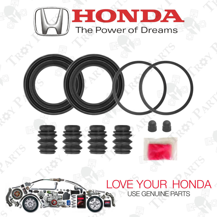 (54mm) Original Honda (Front) Disc Brake Caliper Repair Kit (Full/Half ...