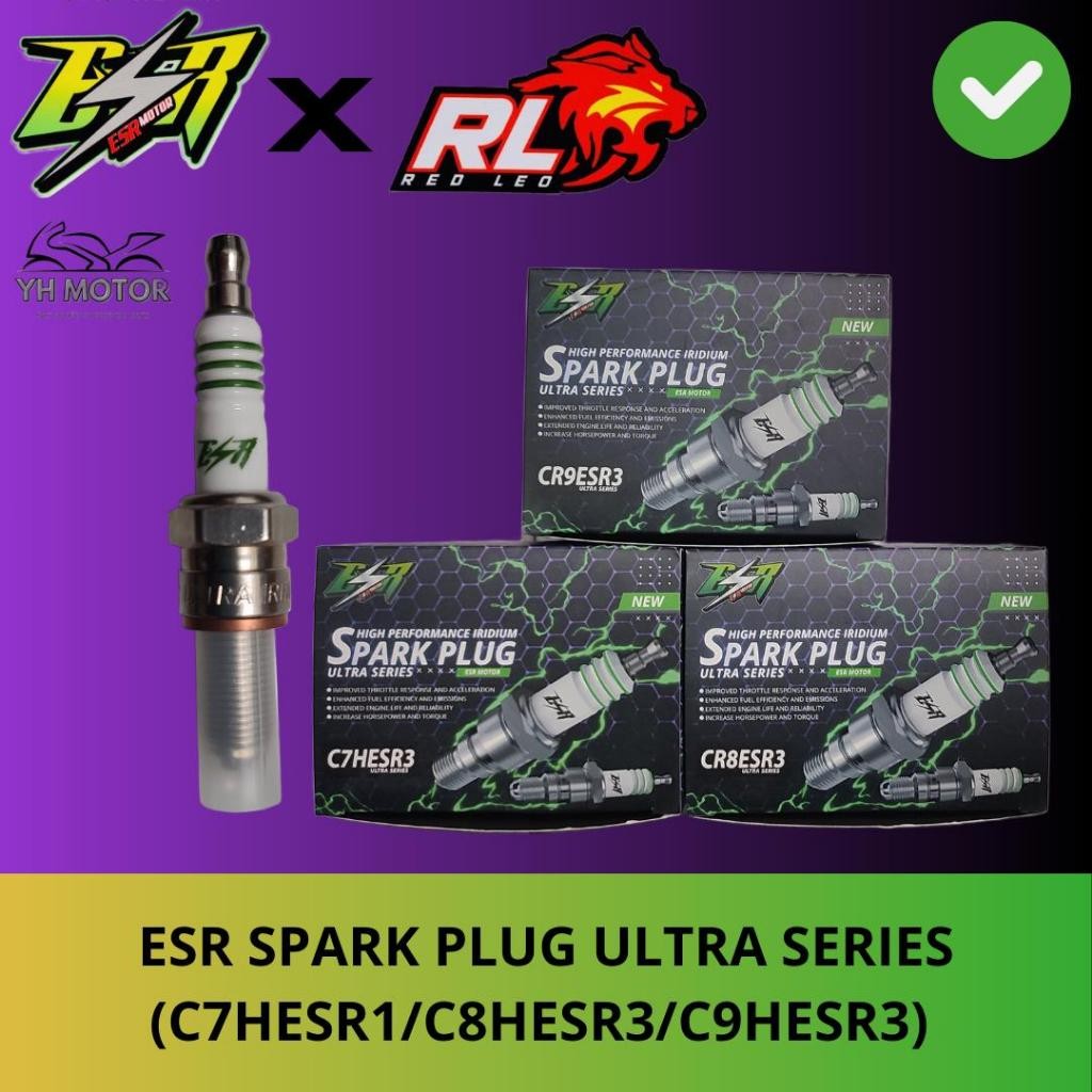 ESR SPARK PLUG ULTRA SERIES (C7HESR1/C7HESR3/B8ESR1/B9ESR1/CR8ESR3 ...