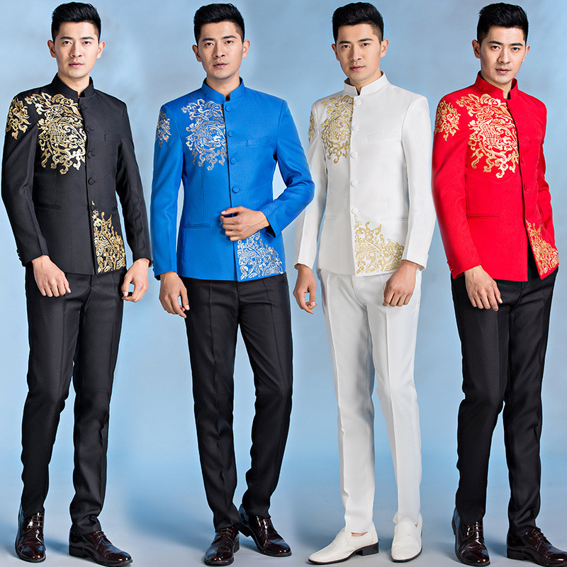 Ready to send|formal pant blazer Chinese wedding men's wearChinese ...
