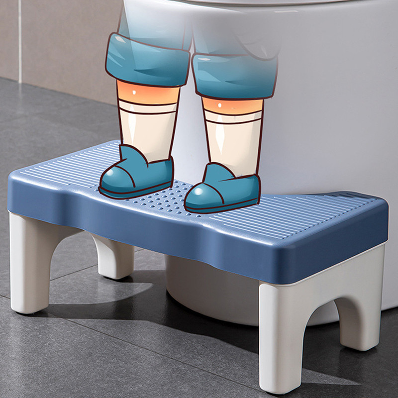 [Cei] Portable Stool Anti-slip Squatty Potty Removable Step Stool For ...
