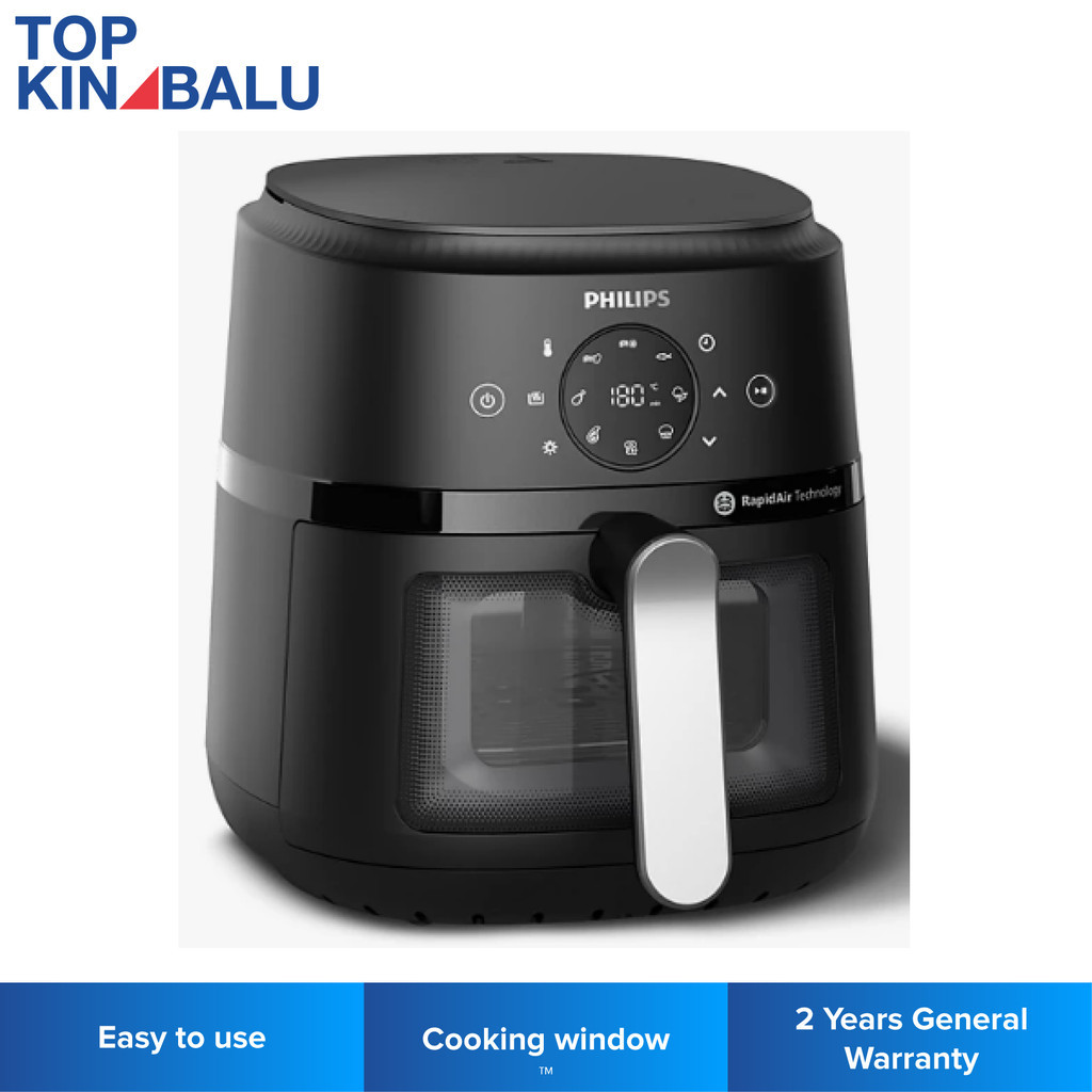 PHILIPS 4.2L NA221/09 2000 SERIES AIR FRYER | Shopee Malaysia