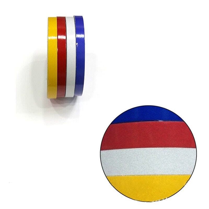 MYHOT10 METER Sticker LINING CAR STICKER REFLECTOR STIKER LINING KERETA ...
