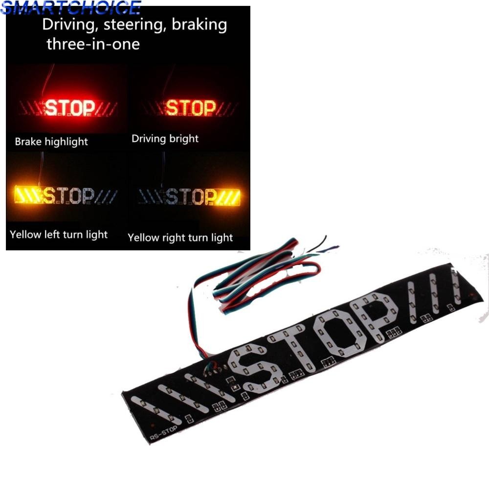 Safety LED Tail Light with Flashing Brake and Turn Signal for ...