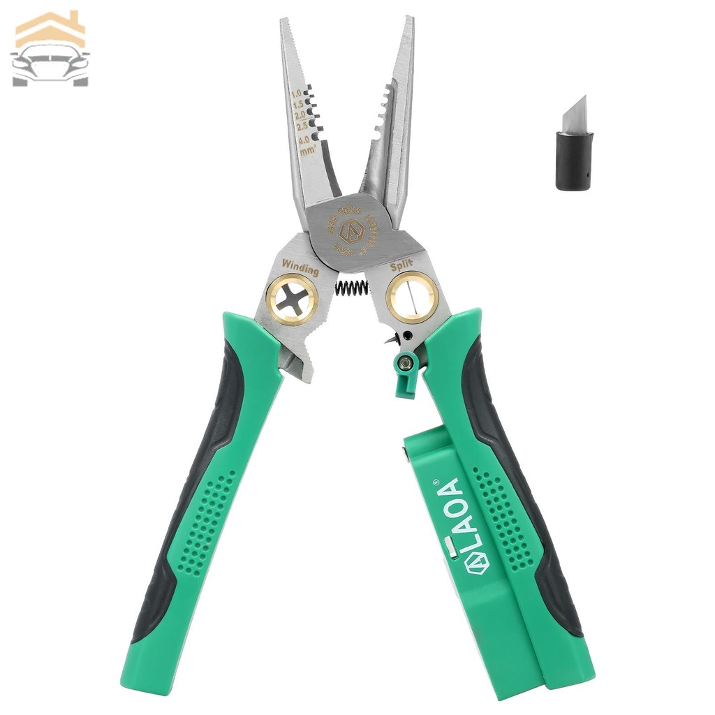 Wire Stripper Plier Multifunctional Cable Stripping Cutter Heavy Duty ...