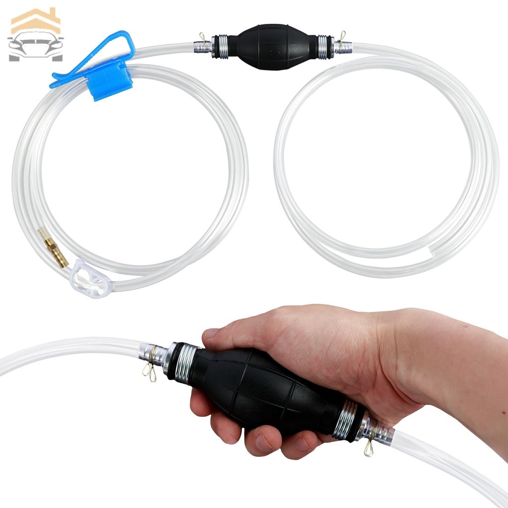 Hand Siphon Pump Efficient Gas Siphon Pump Manual Siphon Pump with 9 ...
