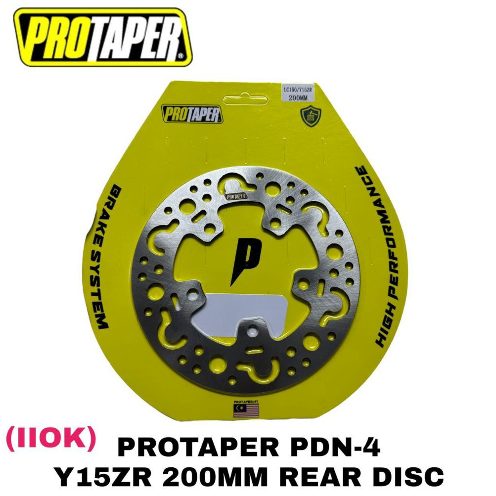 ( REAR 5HOLE SCREW ) 200MM PROTAPER REAR BRAKE DISC PDN-4 200MM Y15 Y16 ...