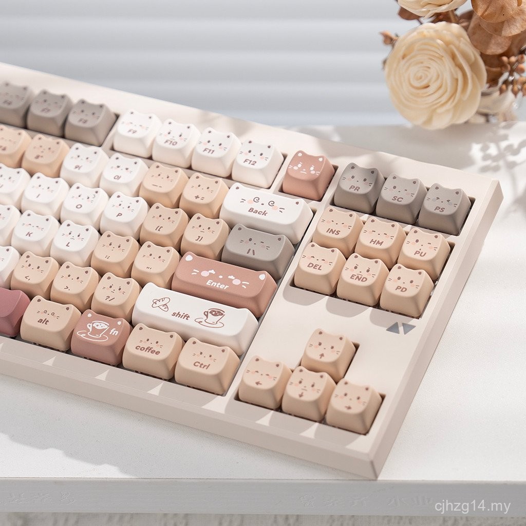 Kucing Pengembara M87 Papan Kekunci Mekanikal Tiga Mod Struktur Gasket ...