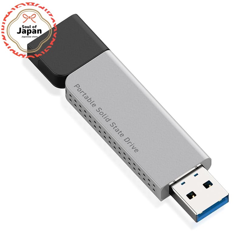 Logitech SSD 500GB External Slim Stick Type Compact USB3.2 Gen1 TV ...